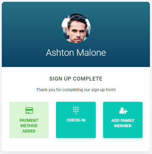 Member Sign-up